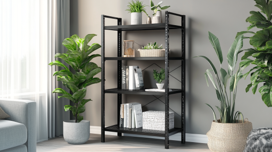 Hdx 4 Shelf Storage Shelving Unit - HDX